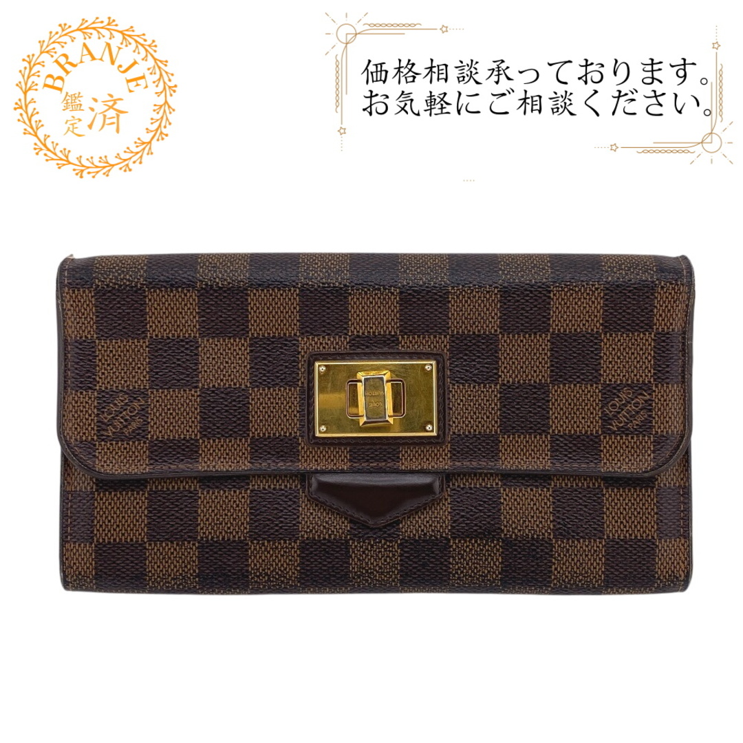 LOUIS VUITTON - ルイヴィトン LOUIS VUITTON 長財布 ダミエ LOUIS VUITTON - ルイヴィトン LOUIS VUITTON 長財布 ダミエ