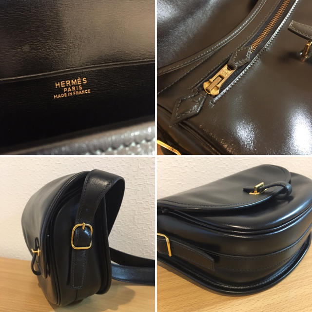 HERMES - エルメス ショルダーバッグ バルドゴルフ 黒の通販 by HERMES - エルメス ショルダーバッグ バルドゴルフ 黒の通販 by