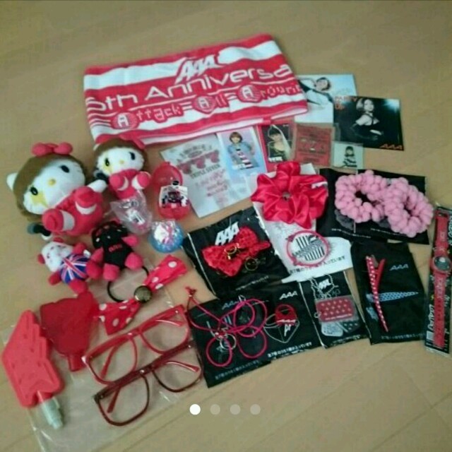 AAA 赤グッズ 伊藤千晃ちゃんカラー AAA 赤グッズ 伊藤千晃ちゃんカラー