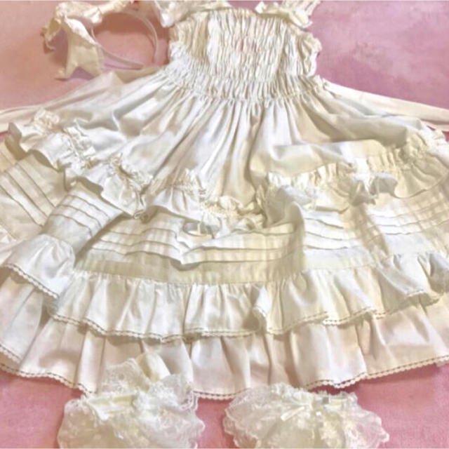 BABY,THE STARS SHINE BRIGHT - 白ロリィタセットの通販 by BABY,THE STARS SHINE BRIGHT - 白ロリィタセットの通販 by