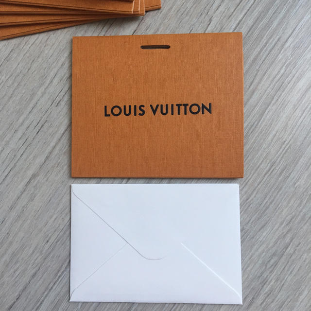 LOUIS VUITTON - ルイヴィトンのメッセージカード10枚セットの LOUIS VUITTON - ルイヴィトンのメッセージカード10枚セットの