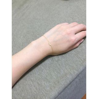 AHKAH - AHKAH トレスダイヤ ブレスレットの通販 by ジニちゃん AHKAH - AHKAH トレスダイヤ ブレスレットの通販 by ジニちゃん