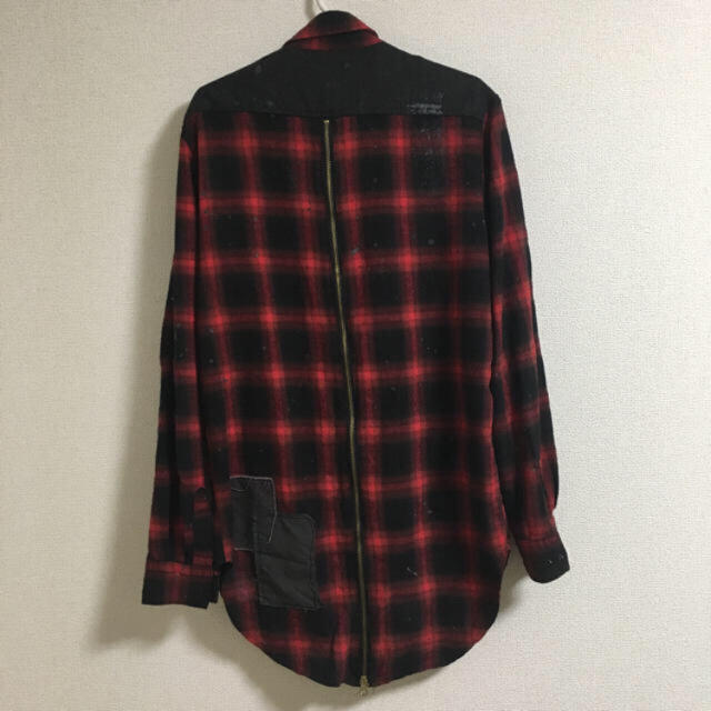 岩田剛典着用 ダンケーシェーン 赤チェック ロング丈の通販 by 岩田剛典着用 ダンケーシェーン 赤チェック ロング丈の通販 by